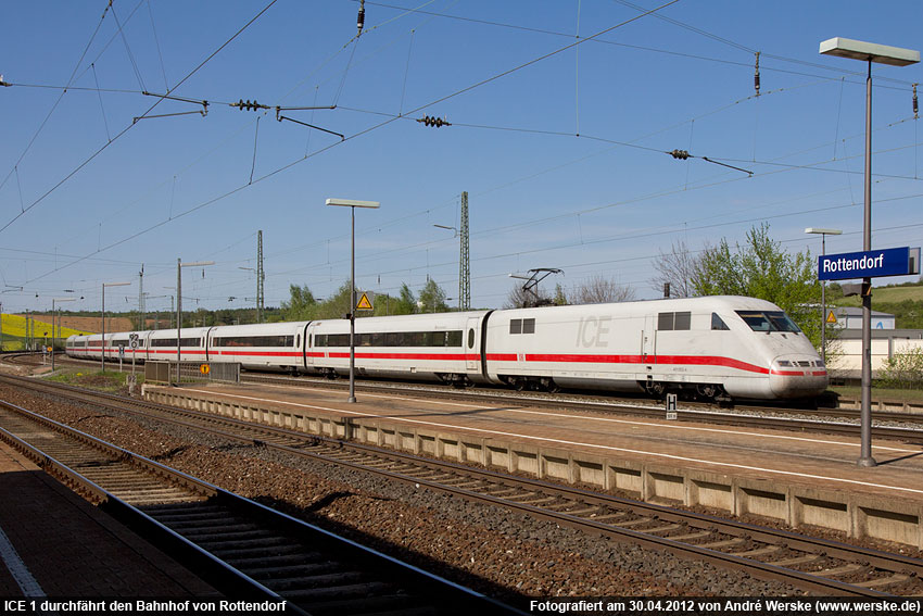 ICE 1 Fotogalerie - Außen- und Innenaufnahmen, Cockpit