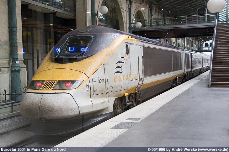 Eurostar - Fotos vom internationalen Hochgeschwindigkeitszug
