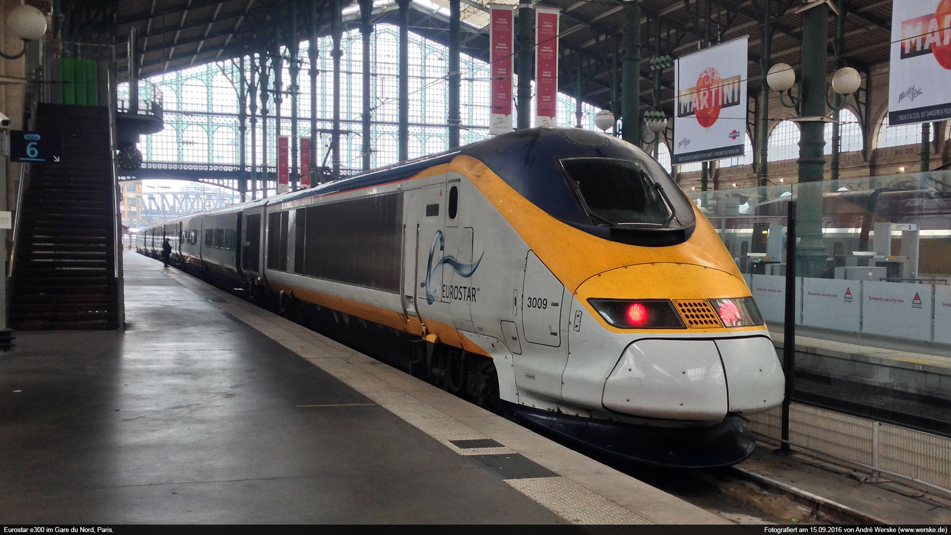 Eurostar - Fotos vom internationalen Hochgeschwindigkeitszug